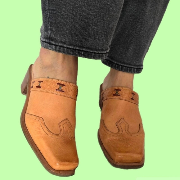 Nicole | Shoes | Nicole Western Mules | Poshmark